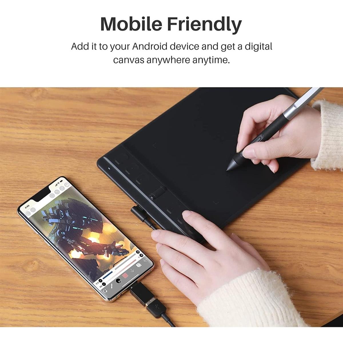 Huion Inspiroy 2 S Black | Graphic Tablet | Price in Pakistan