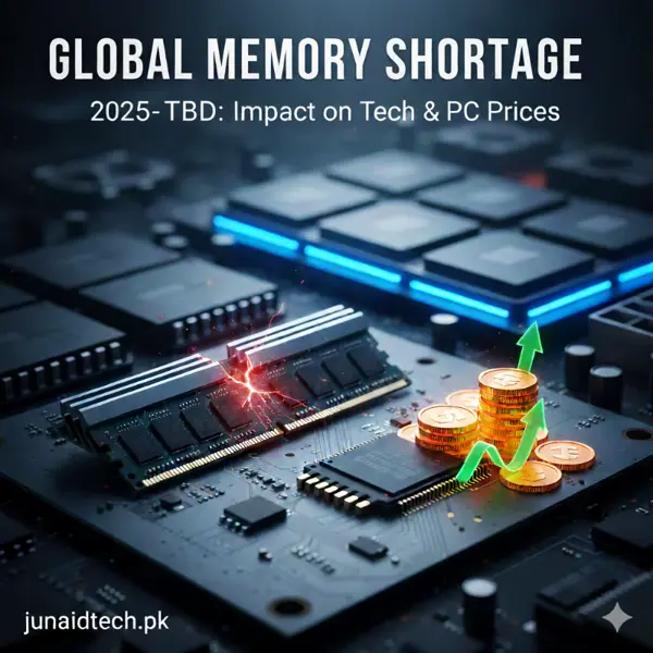 Global Memory Shortage 2025: Impact on Tech & PC Prices | Junaid Tech