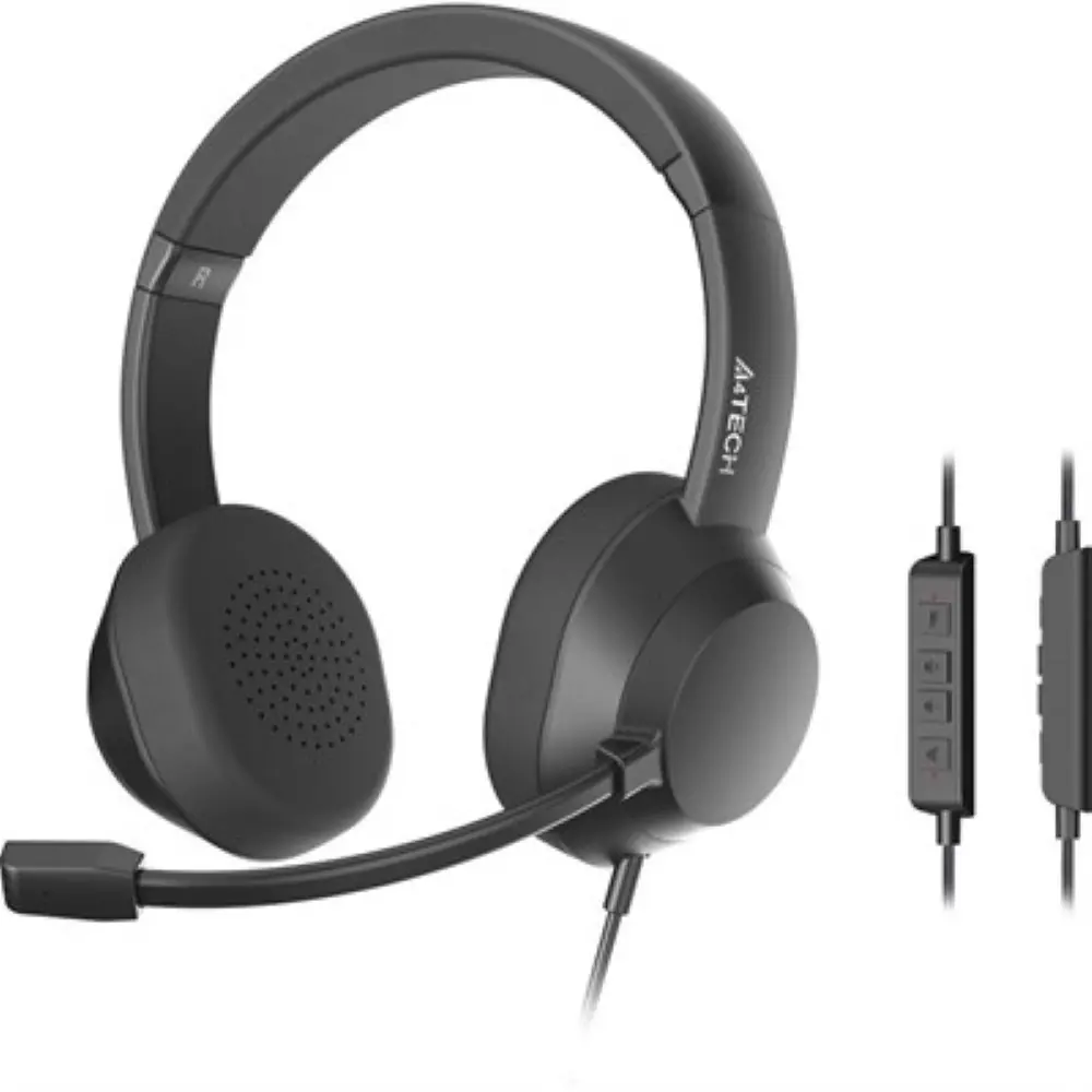 A4Tech Fstyler FH150U USB Stereo Headset - Black | Price in Pakistan