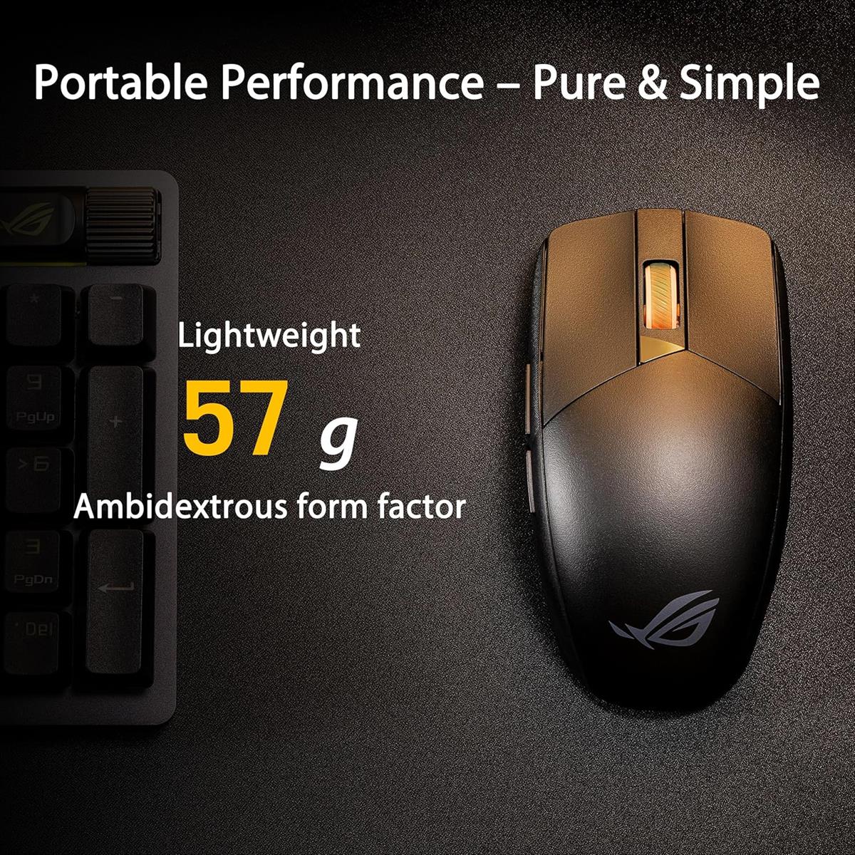 Asus Rog Strix Impact III Wireless Black | Wireless Gaming Mouse ...