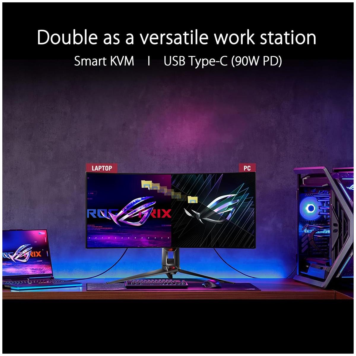 Asus Rog Swift OLED PG34WCDM | 240Hz UWQHD 34" Gaming Monitor | Price ...