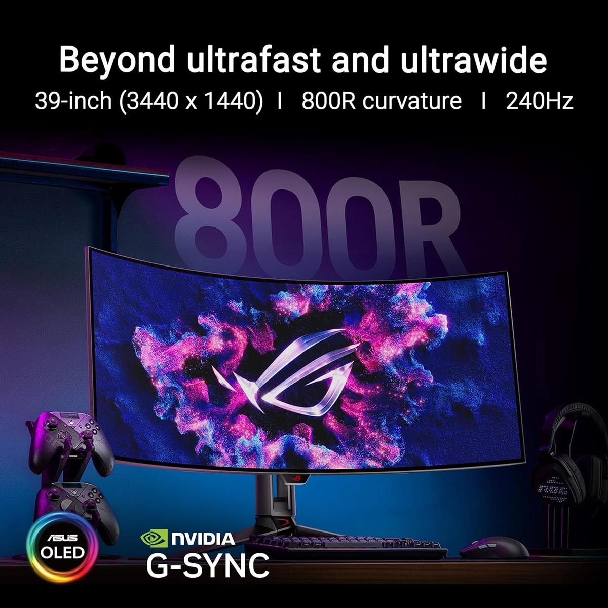 Asus Rog Swift OLED PG39WCDM | 240Hz UWQHD 39" Gaming Monitor | Price ...