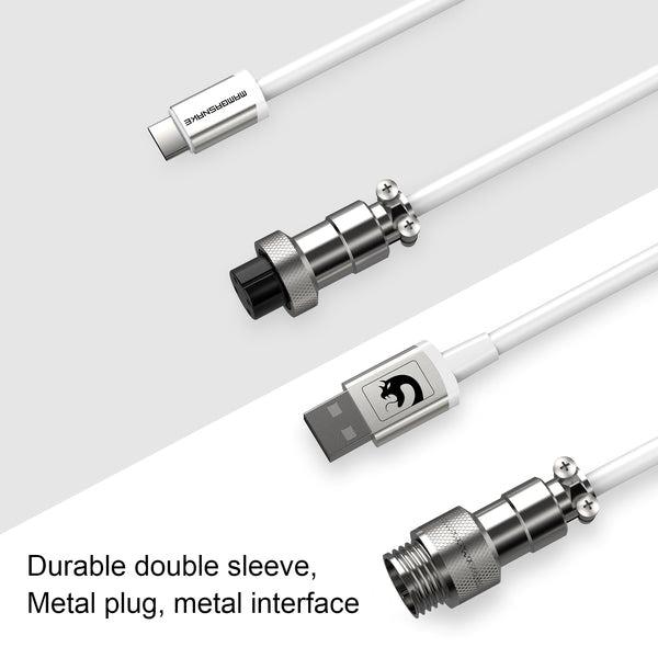 Attack Shark x MambaSnake C01 (White) Coiled Cable | Price in Pakistan