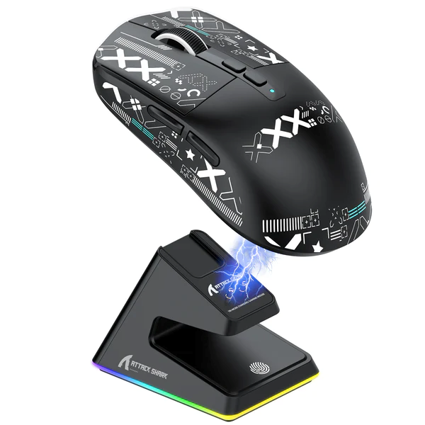 Attack Shark X6 (Black) | Wireless Gaming Mouse | Price in Pakistan