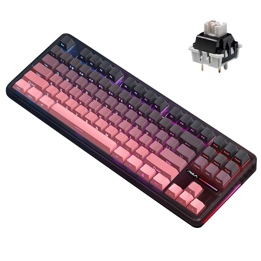 Aula F87 (Gradient Pink) | Wireless Gaming Keyboard | Price in Pakistan