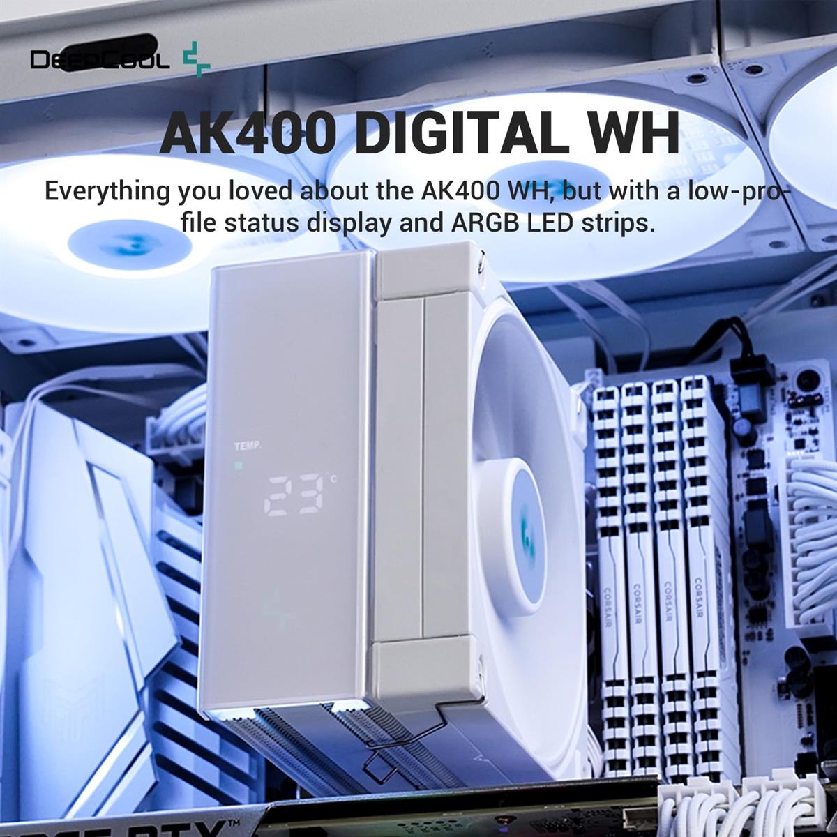 DeepCool AK400 Digital WH | Air Cooler | Price in Pakistan