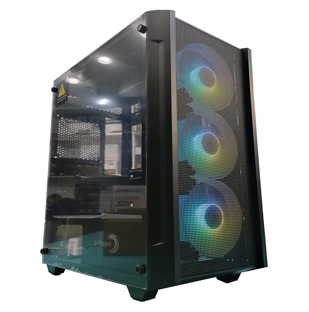 E-Dragon Syrax (Black) | ATX PC Casing | Price in Pakistan