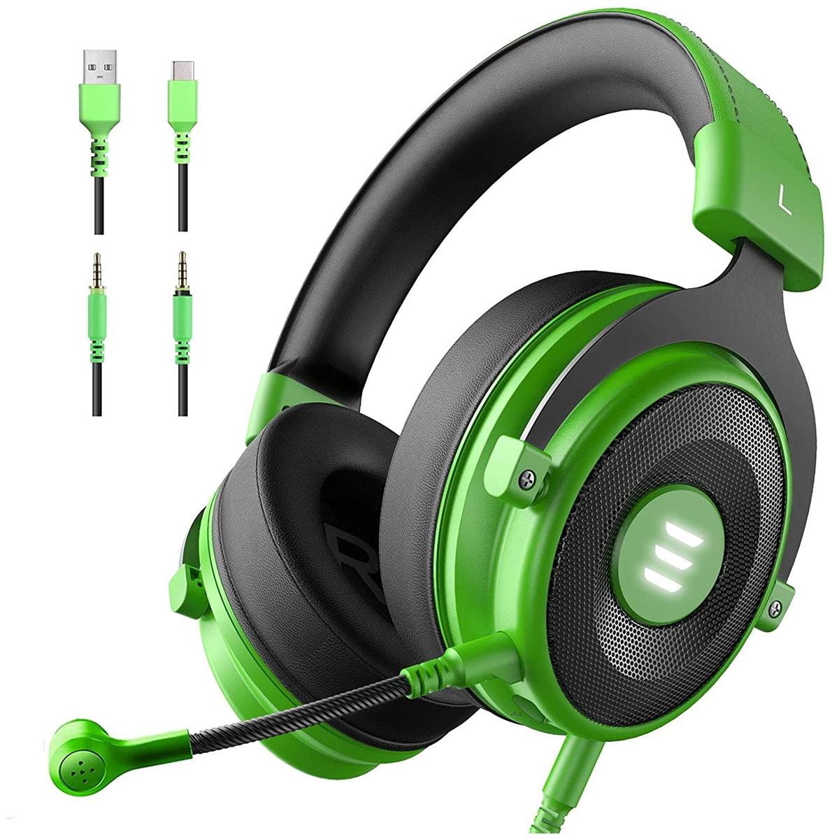 EKSA E900 Pro - Green | Wired Gaming Headset | Price in Pakistan