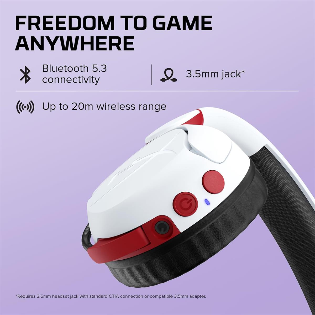 HyperX Cloud Mini Wireless (White) | Wireless Gaming Headset | Price in ...