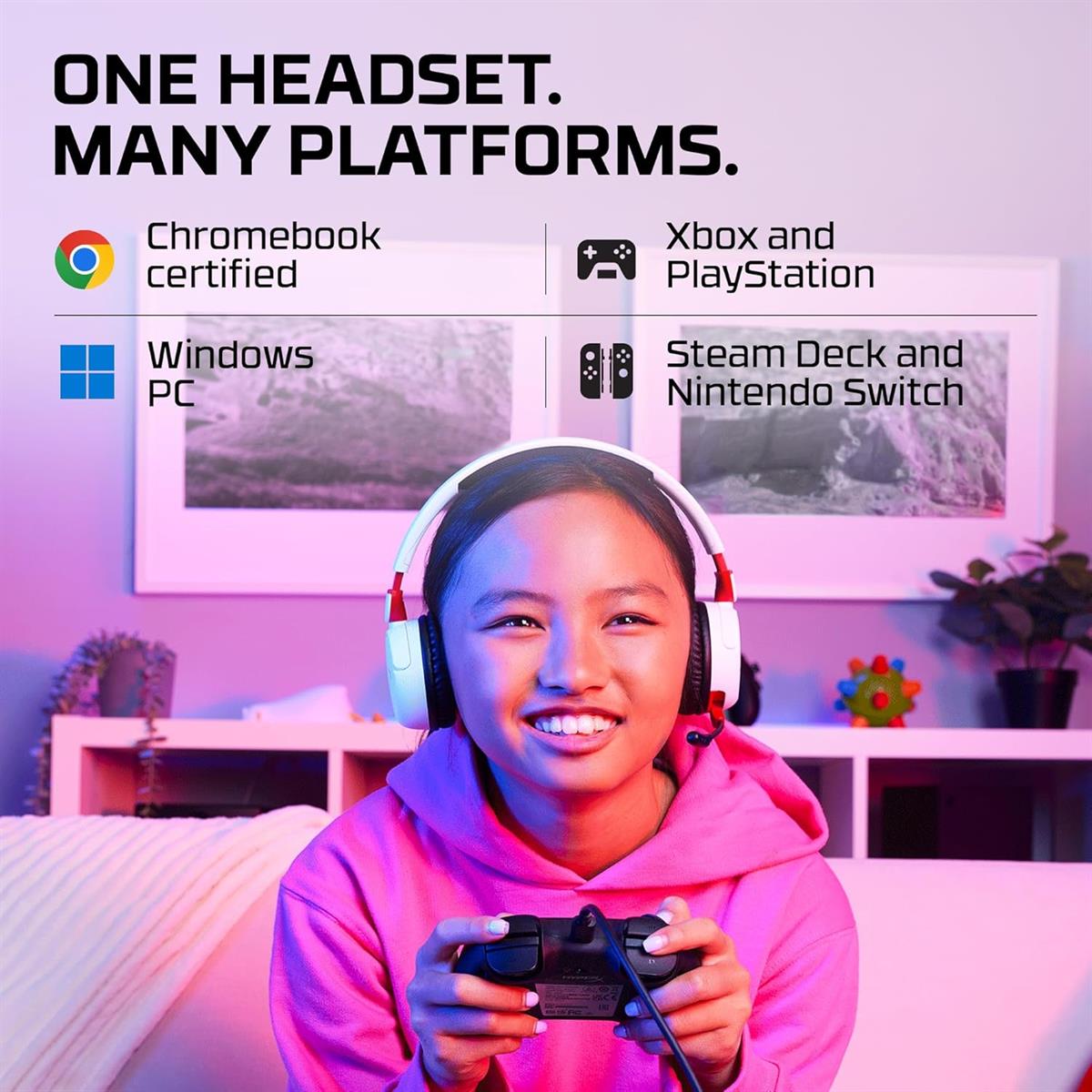 HyperX Cloud Mini Wireless (White) | Wireless Gaming Headset | Price in ...