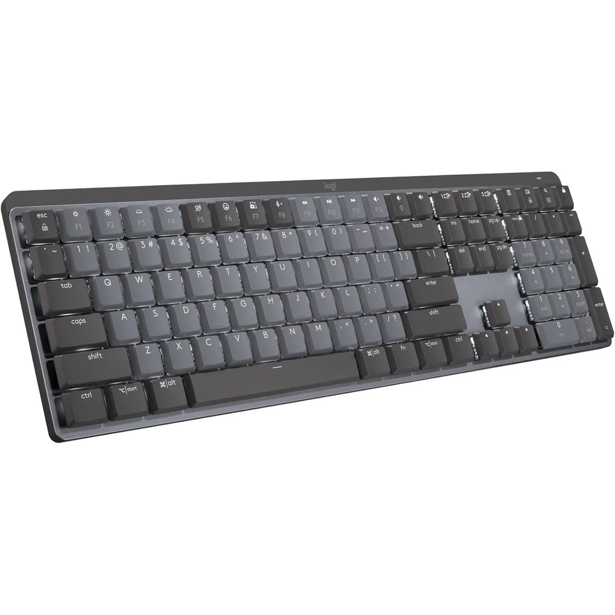 Logitech MX Mechanical Graphite Grey Chinese Red Axis (Linear Switch ...