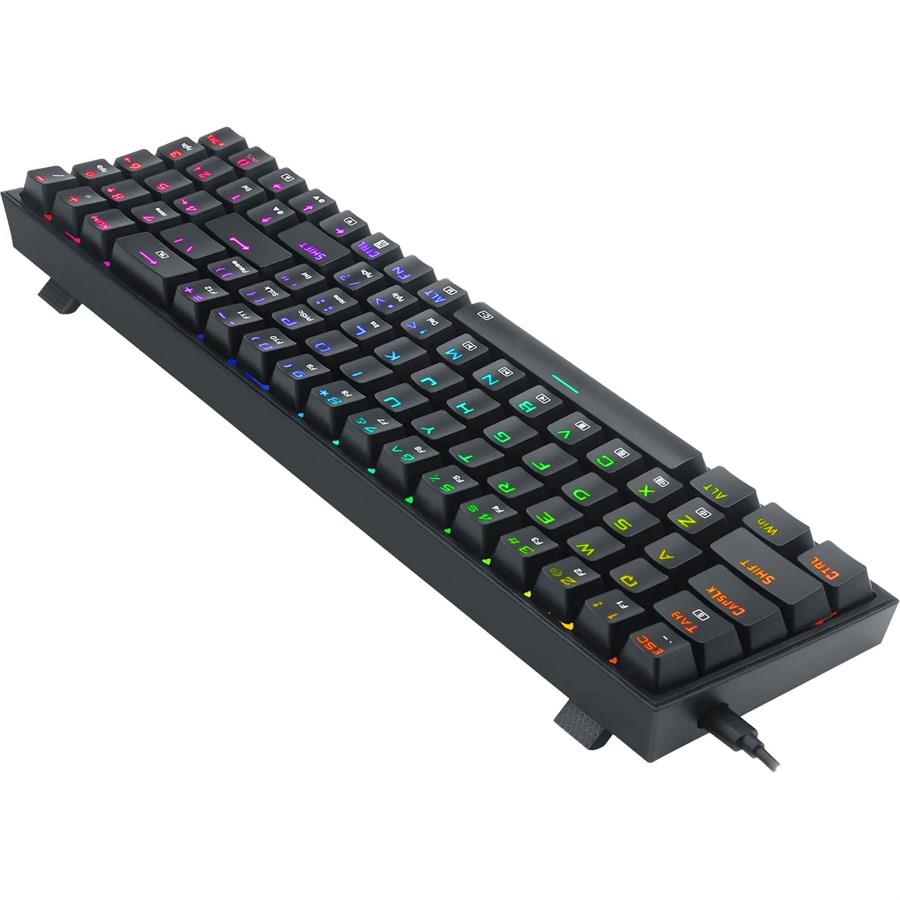 Redragon K628 Pollux Pro (Black, Red Switch) | Wireless Gaming Keyboard ...