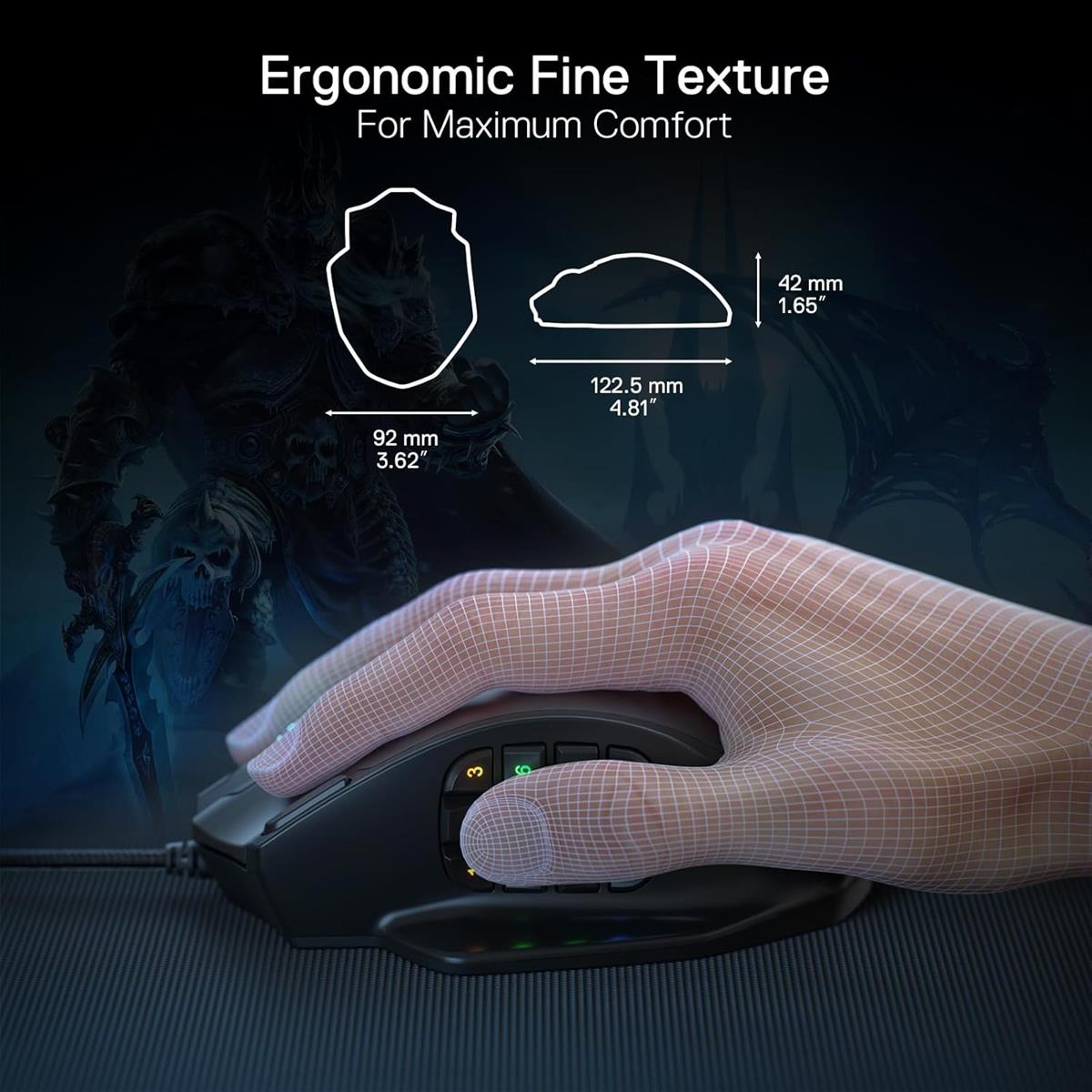 Redragon M908 Impact RGB | Wired Gaming Mouse | Price in Pakistan