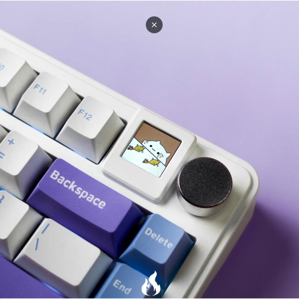 Sama Xinmeng M75 Pro (White Blue, Juicy Peach Switch) | Wireless Gaming ...