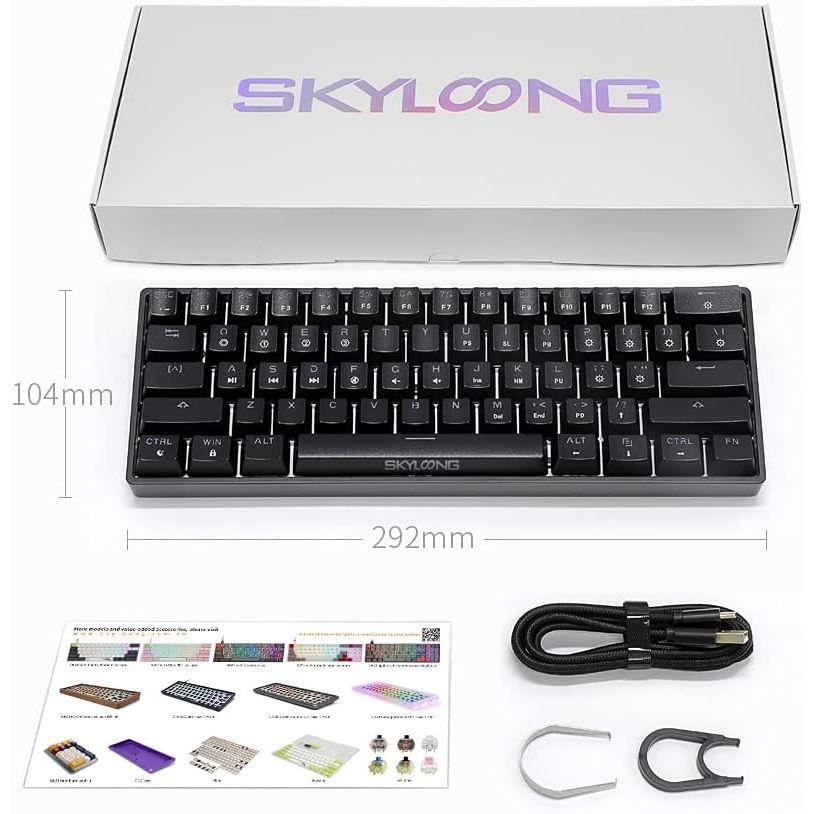 Skyloong GK61 Coral Sea | Wireless Gaming Keyboard | Price in Pakistan
