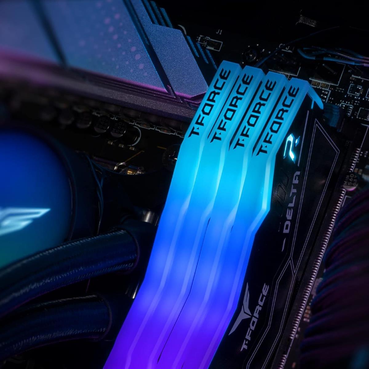 TeamGroup T-Force Delta RGB 32GB (2x16GB) 7600MHz C36 Black | 32GB DDR5 ...