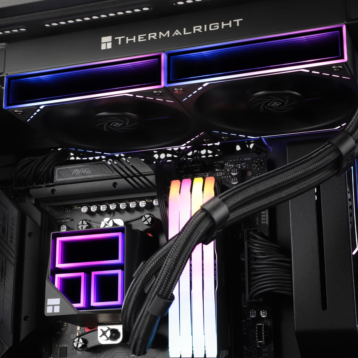 Thermalright Frozen Infinity 240 Black | 240mm Liquid Cooler | Price in ...