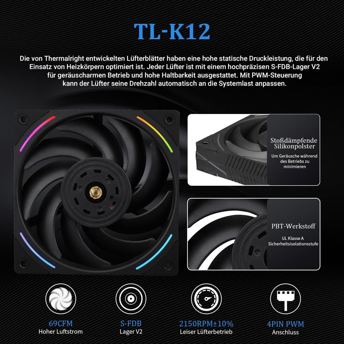 Thermalright Frozen Vision 360 Black | 360mm Liquid Cooler | Price in ...