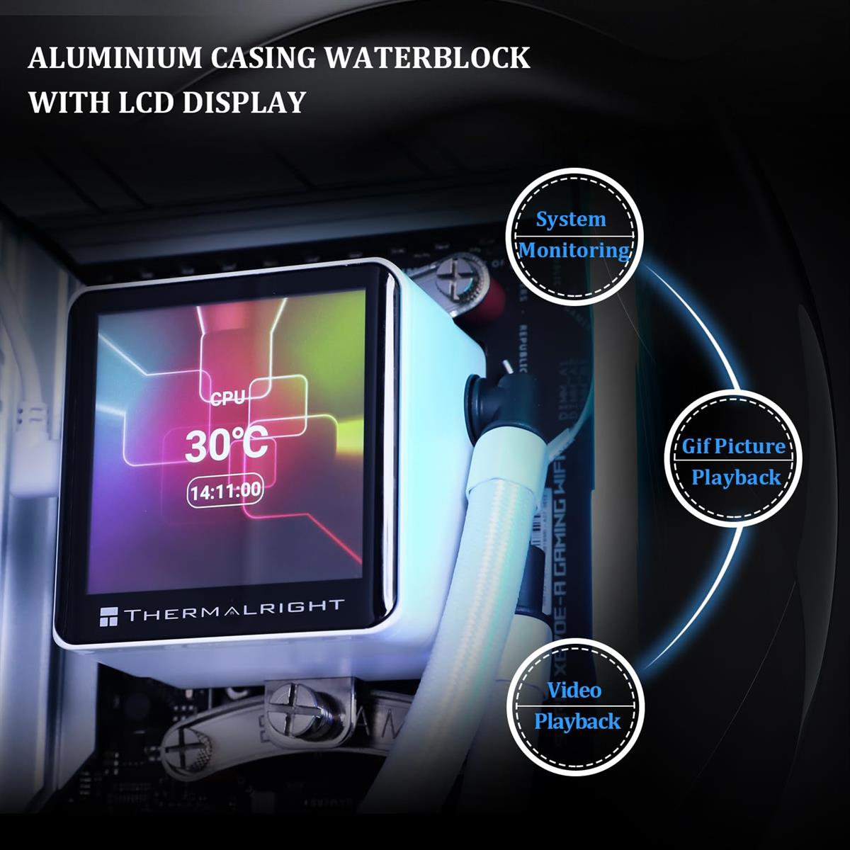 Thermalright Frozen Vision 360 White | 360mm Liquid Cooler | Price in ...
