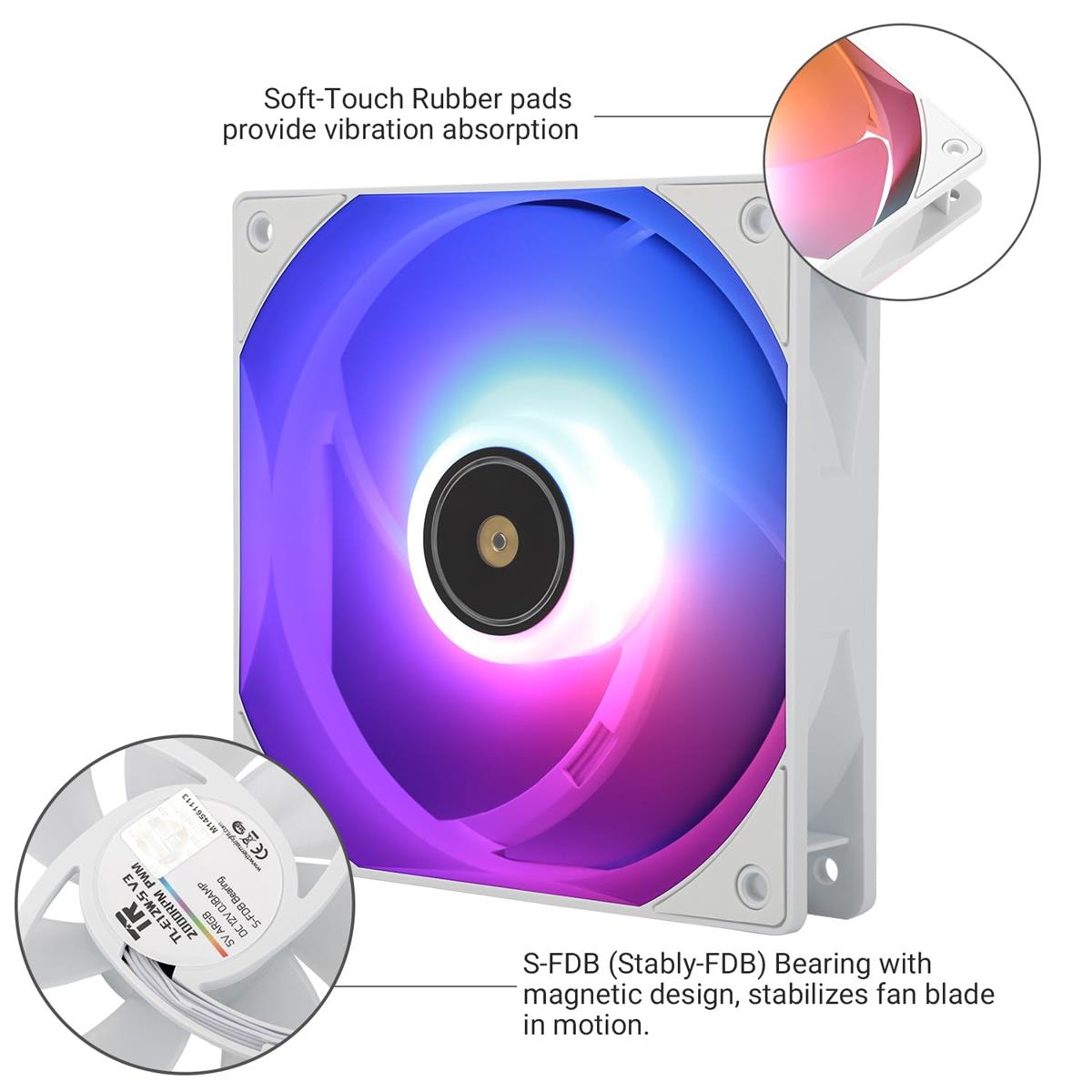 Thermalright TL-E12W-S V3 | Single Pack 120mm Case Fan | Price in Pakistan