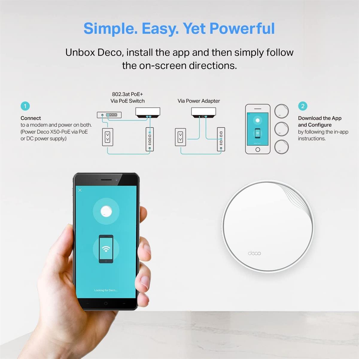 TP-Link Deco X50-PoE (3-Pack) | Mesh System | Price in Pakistan