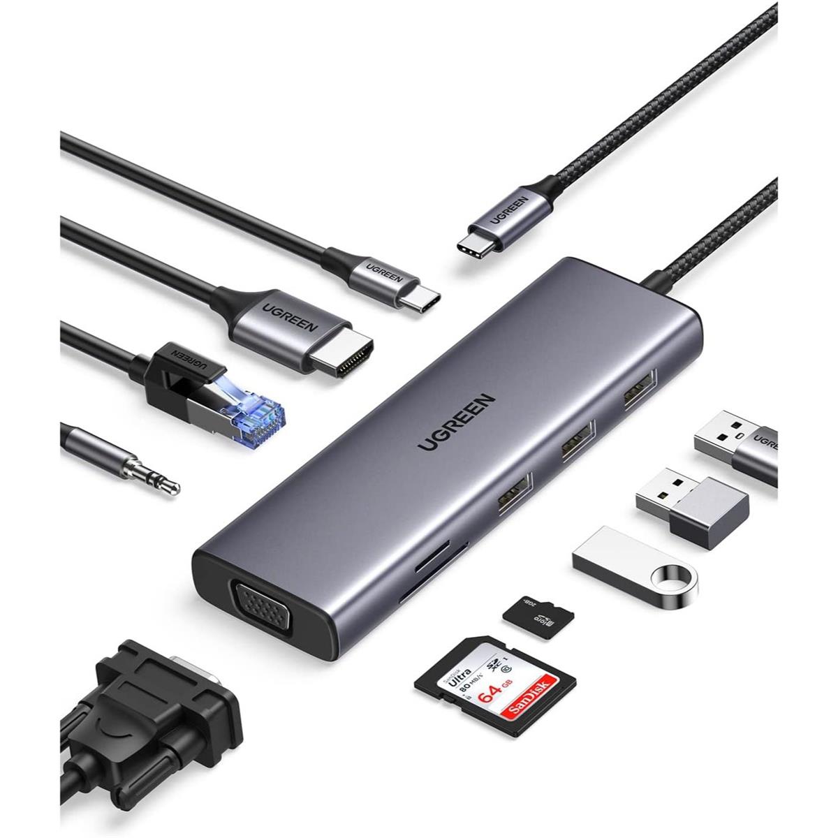 Ugreen USB-C Multifunction Adapter (10-in-1) | Price in Pakistan
