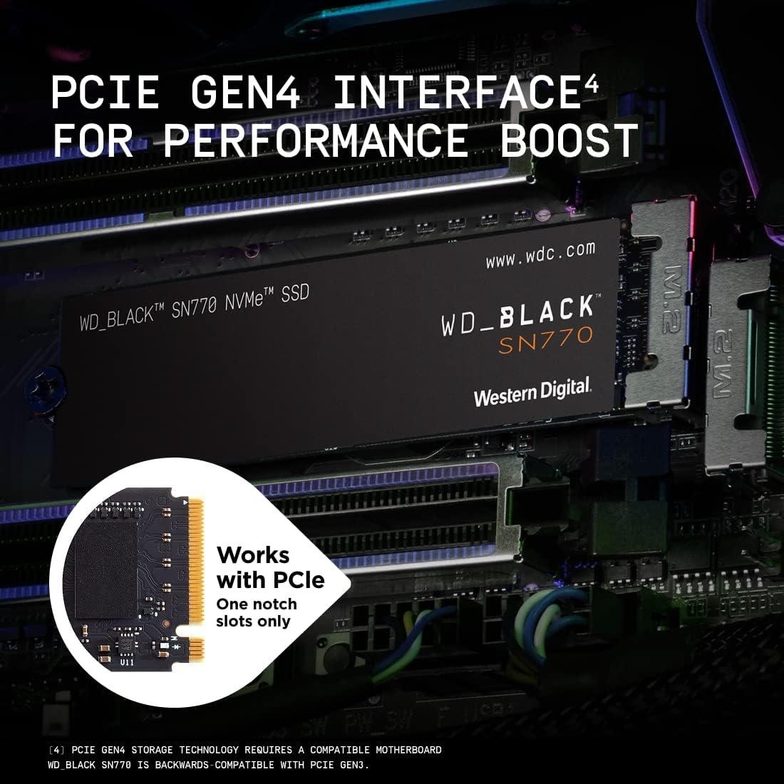 WD Black SN770 2TB (Without Box) | Internal M.2 PCIe SSD | Price in ...