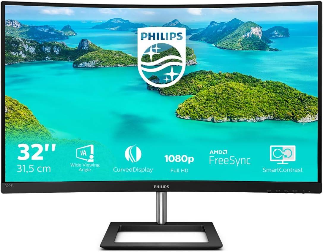 Philips 323E1C 32" FHD 75Hz Curved LCD Monitor Price in Pakistan ...