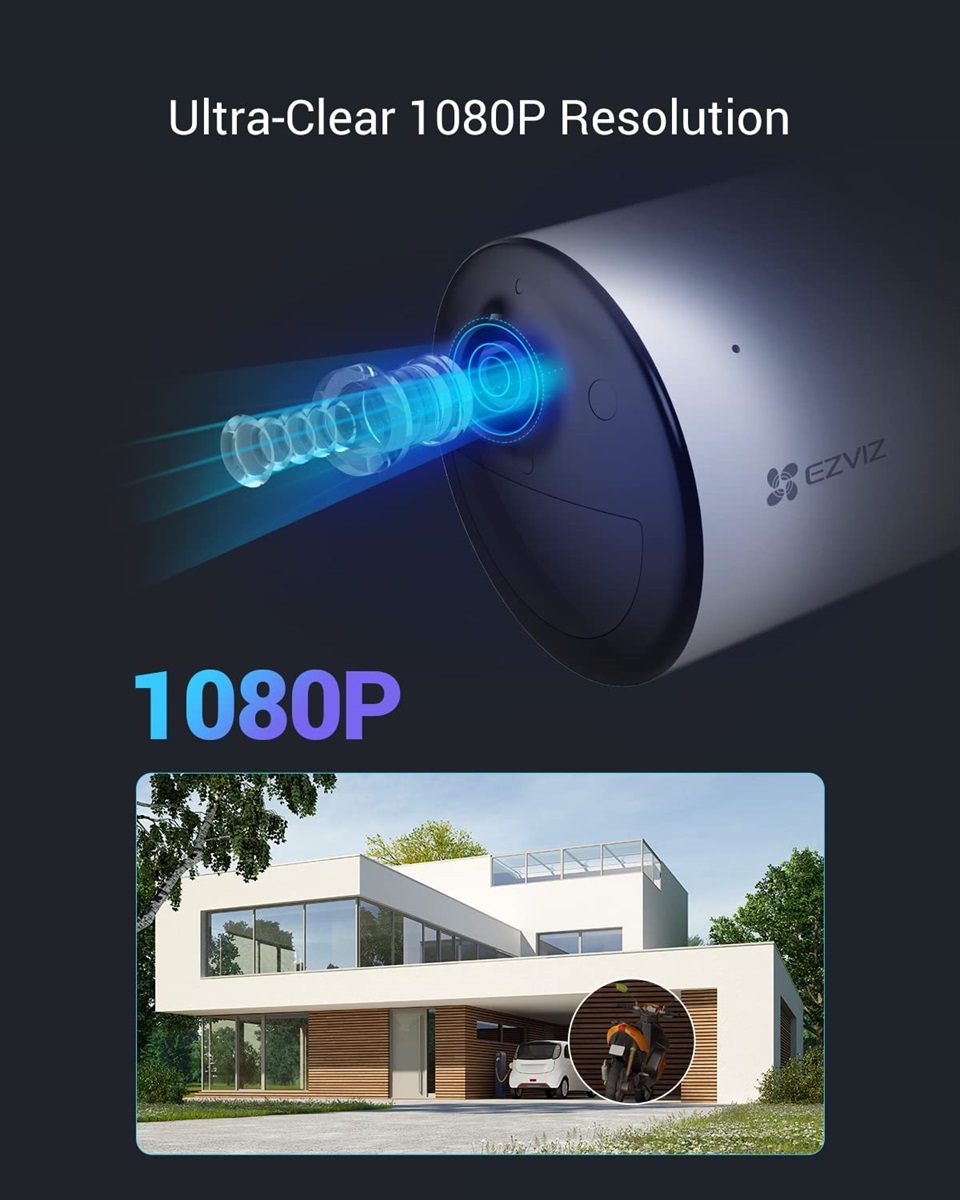 EZVIZ CB3 Standalone Smart Home Battery Camera Price in Pakistan - TechGlobe.pk