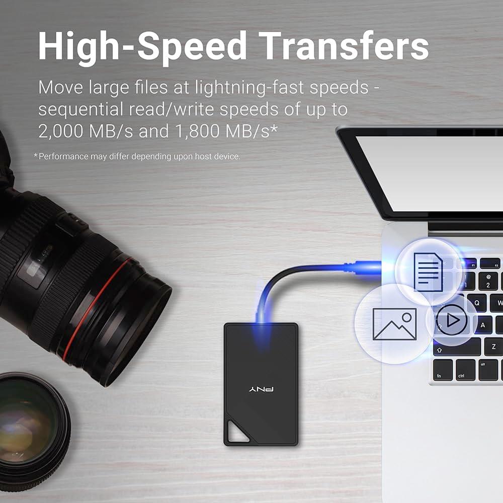 PNY RP60 1TB USB 3.0 Gen 2x2 Rugged Portable SSD Price in Pakistan - TechGlobe.pk