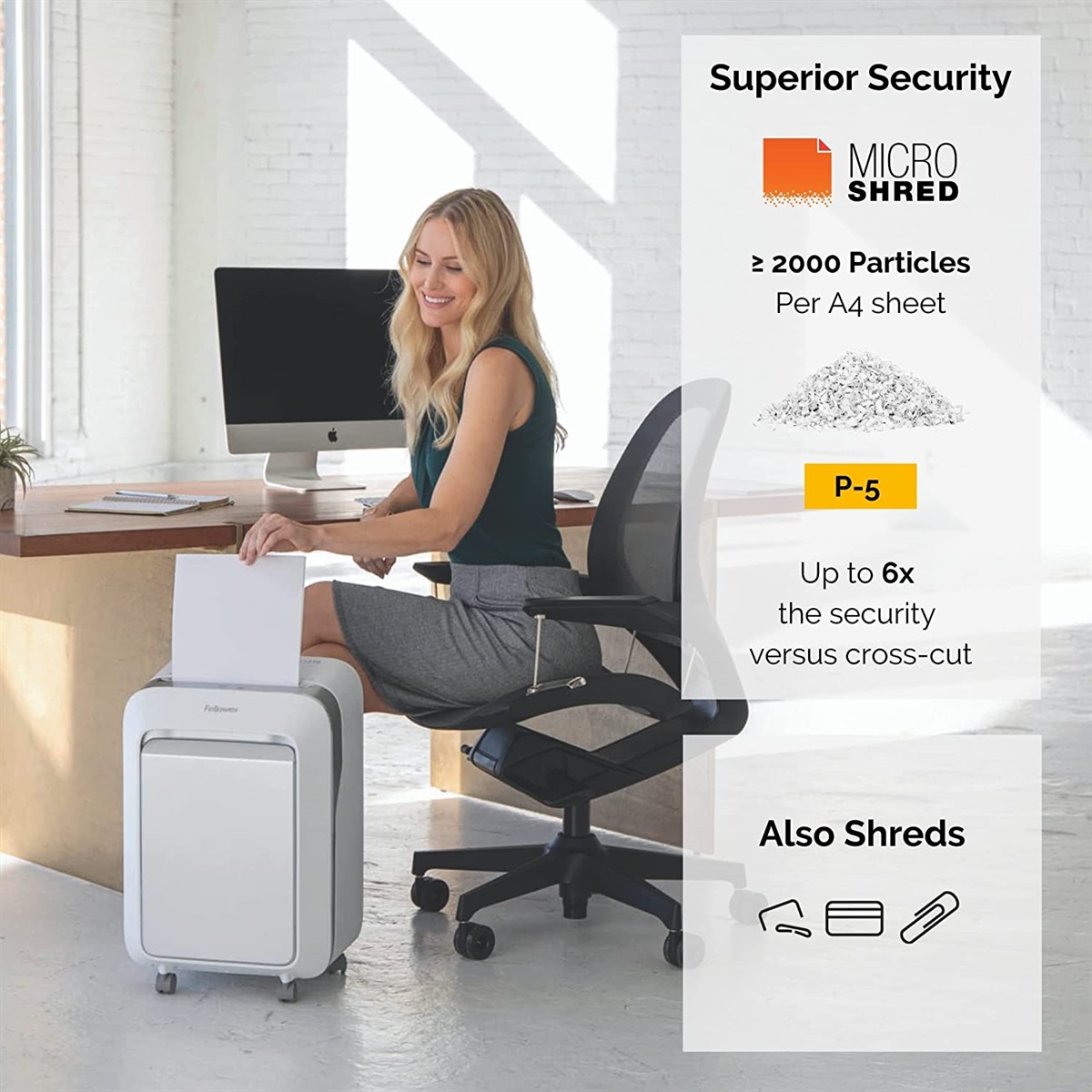 Fellowes Powershred LX211 Micro-Cut Shredder