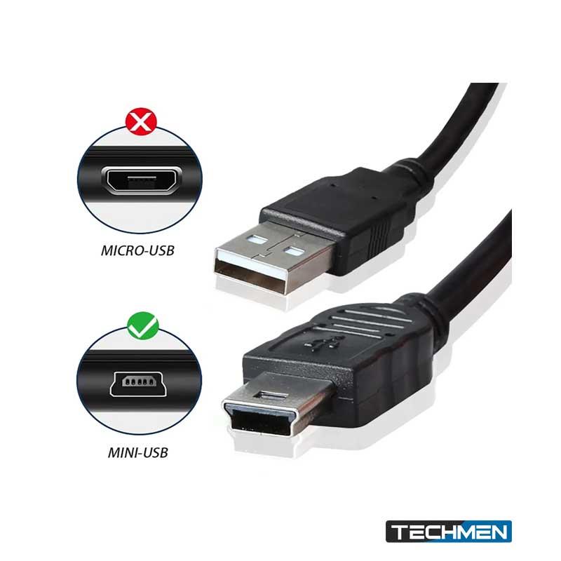 USB 2.0 Type A Male to Mini 5P Data Cable price in Pakistan | Techmen