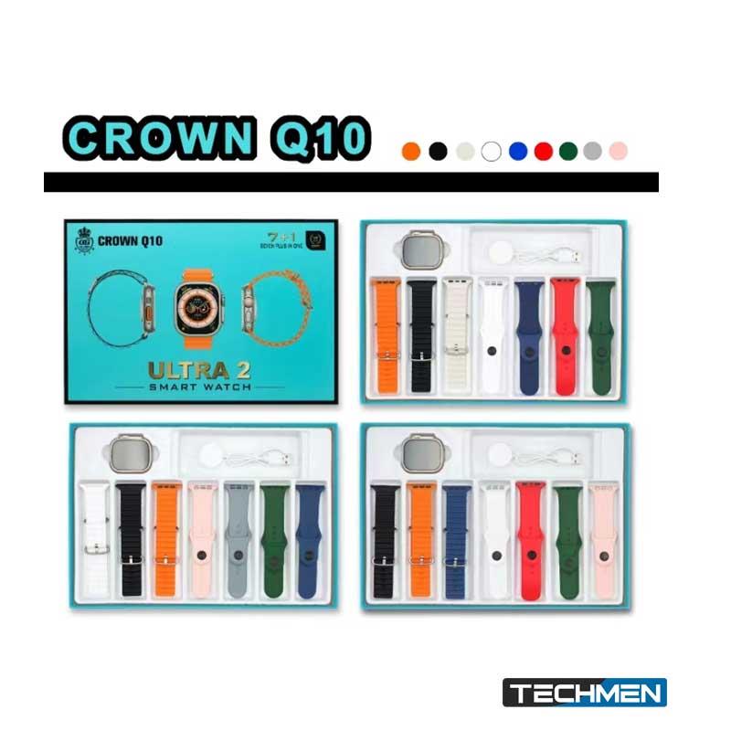 CROWN Q10 7+1 ULTRA 2 SMART WATCH price in Pakistan | Techmen