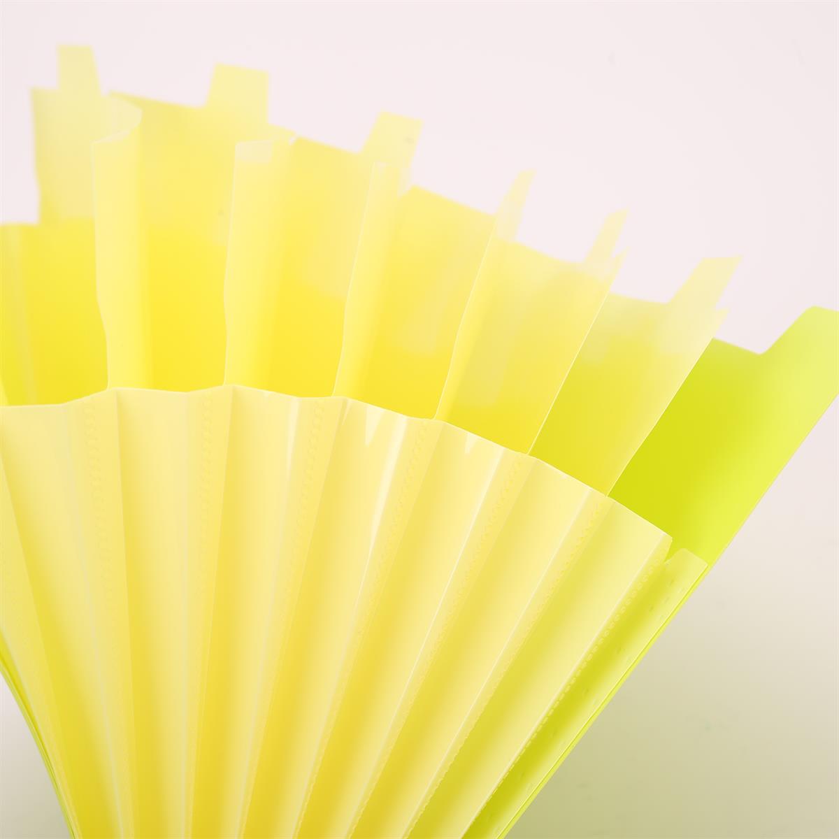 Deli EB40102 A4 8 Pockets Expanding File Snap