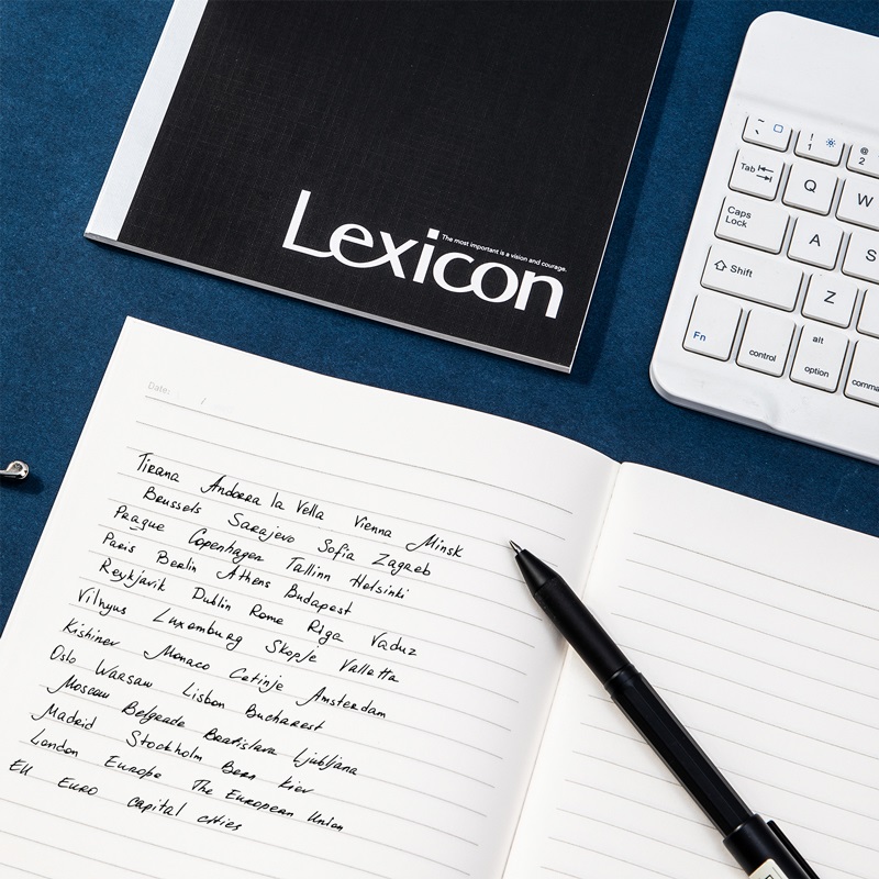 Deli E2155 Lexicon Office Soft Cover A5 Notebook – 40 Pages