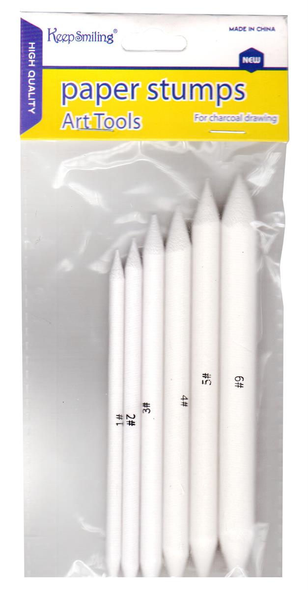 Keep Smiling E0071-6 Paper Blending Stump 6 Pcs Set