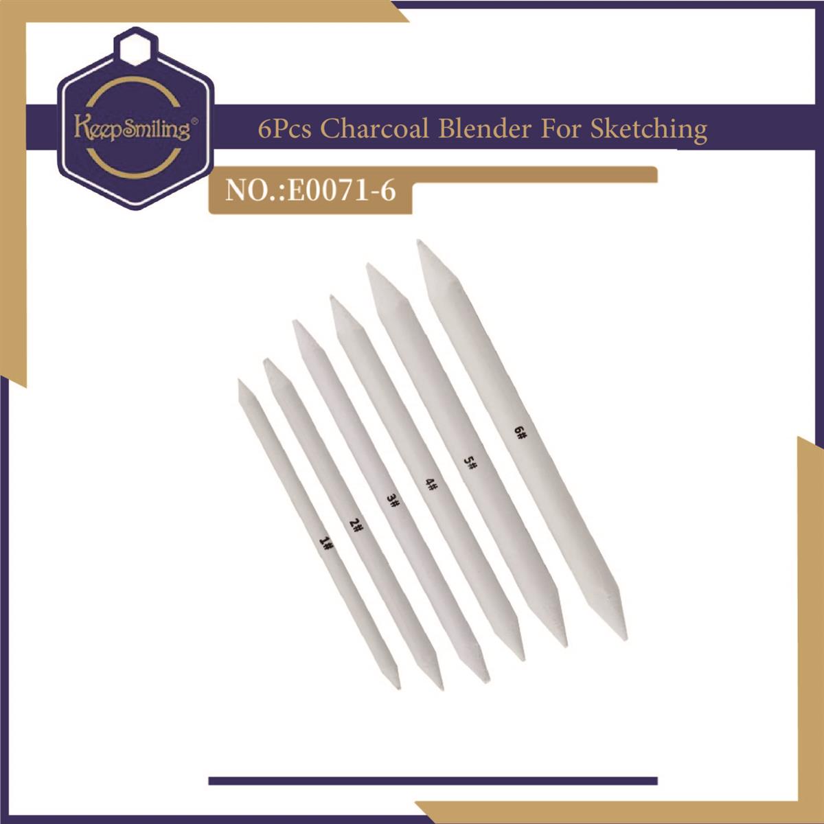 Keep Smiling E0071-6 Paper Blending Stump 6 Pcs Set