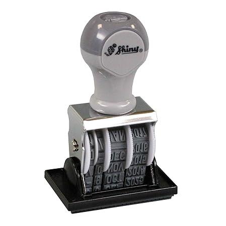 Shiny S-68 PAID Stamp with Adjustable Date