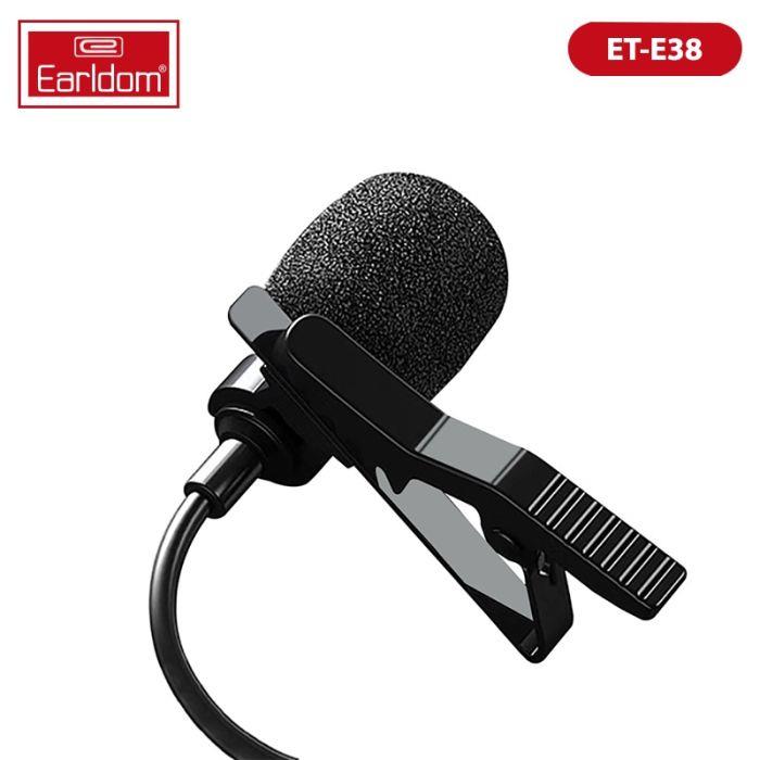 Earldom E38 Mini Microphone 3.5mm Female & With Clip Black in Pakistan ...