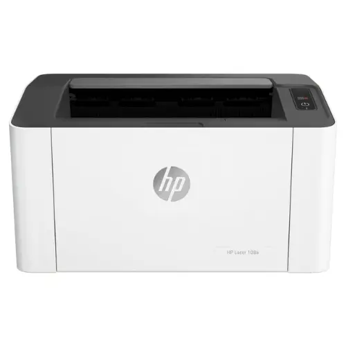 HP 108A USB Monochrome Laser Printer, 20ppm, Compact, Fast Printing ...
