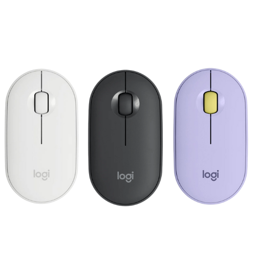 Logitech Pebble M350 Slim, Silent,Wireless and Bluetooth Mouse