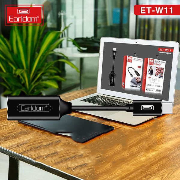Earldom W11 HDMI Adapter From Type C Port (4K Resolution) in Pakistan ...