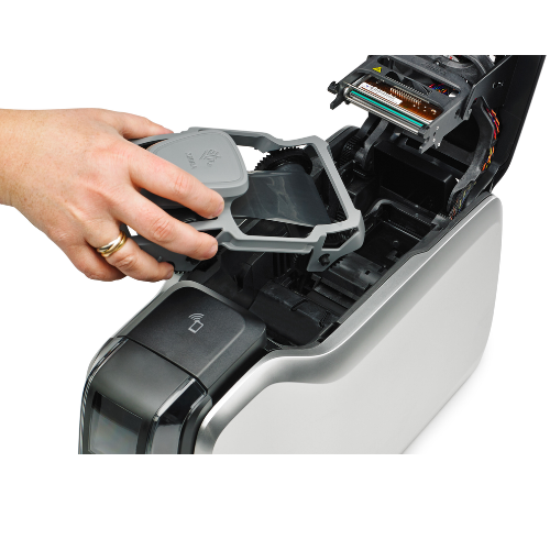 Zebra ZC 300 PVC ID Card Printer, Single and Double side printing capable
