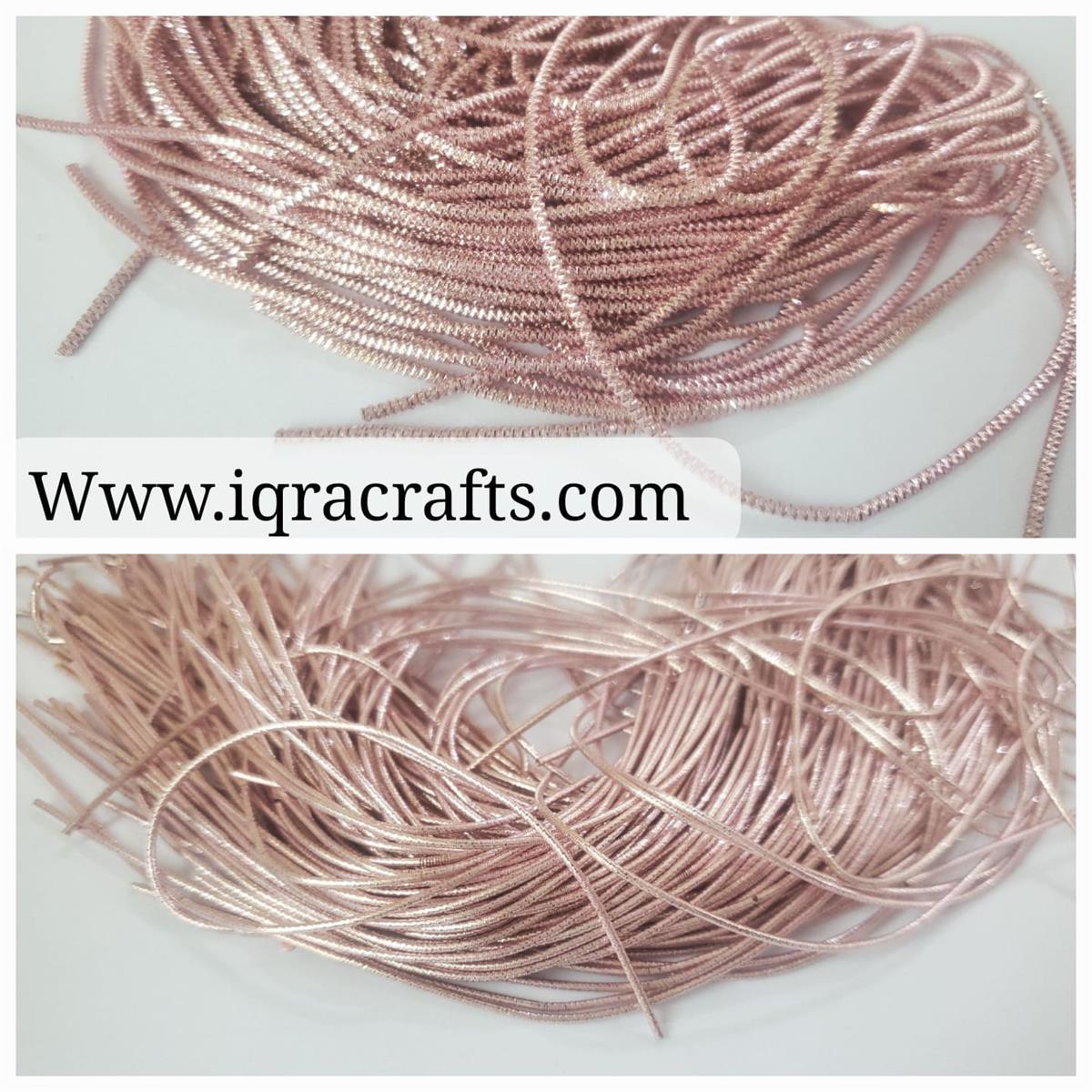 1 Tola Embroidery material 1mm Dabka/Naqshi Thread, For Clothing Craft ...