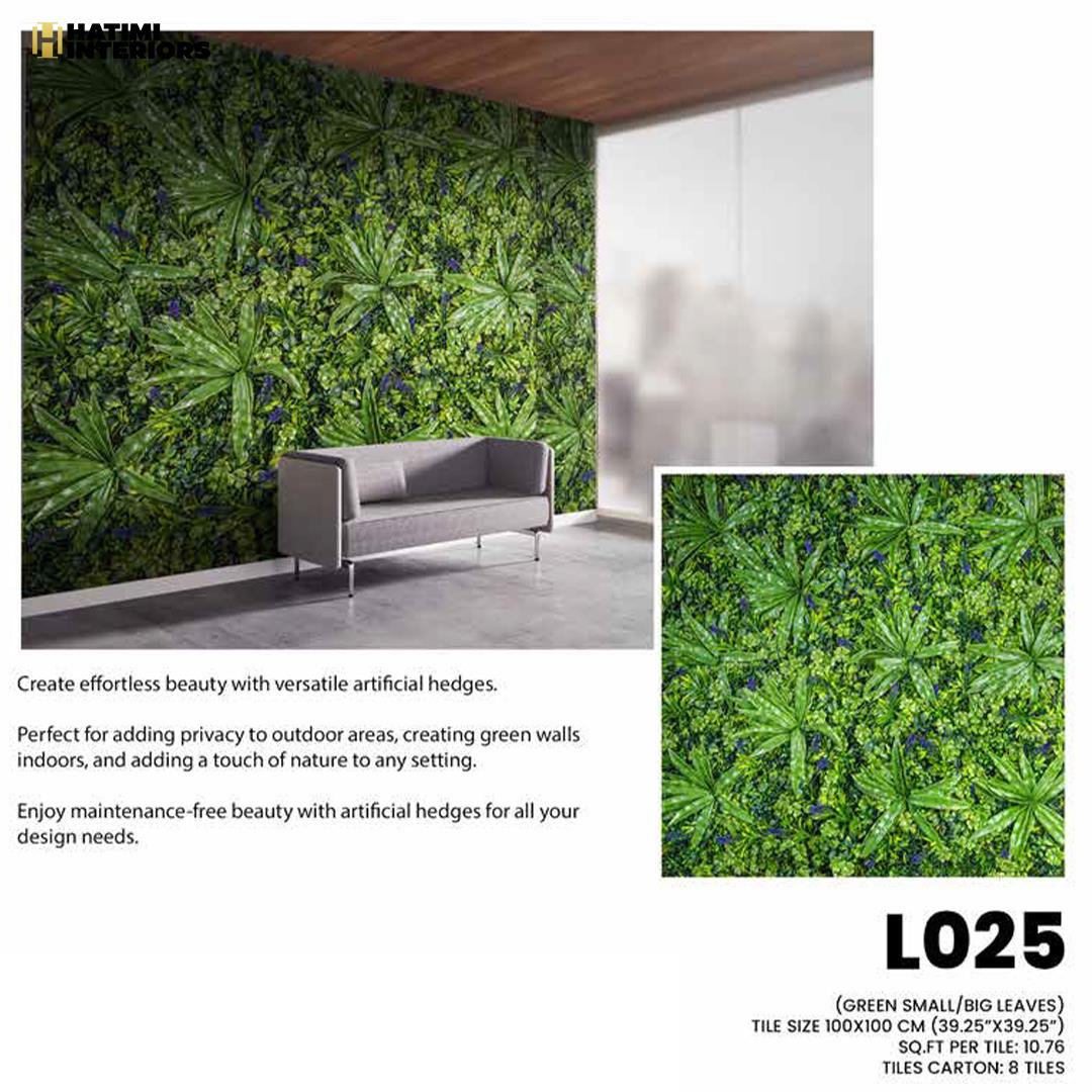 Hassle-Free Grass Tiles For Wall Installations - Hatimi Interiors