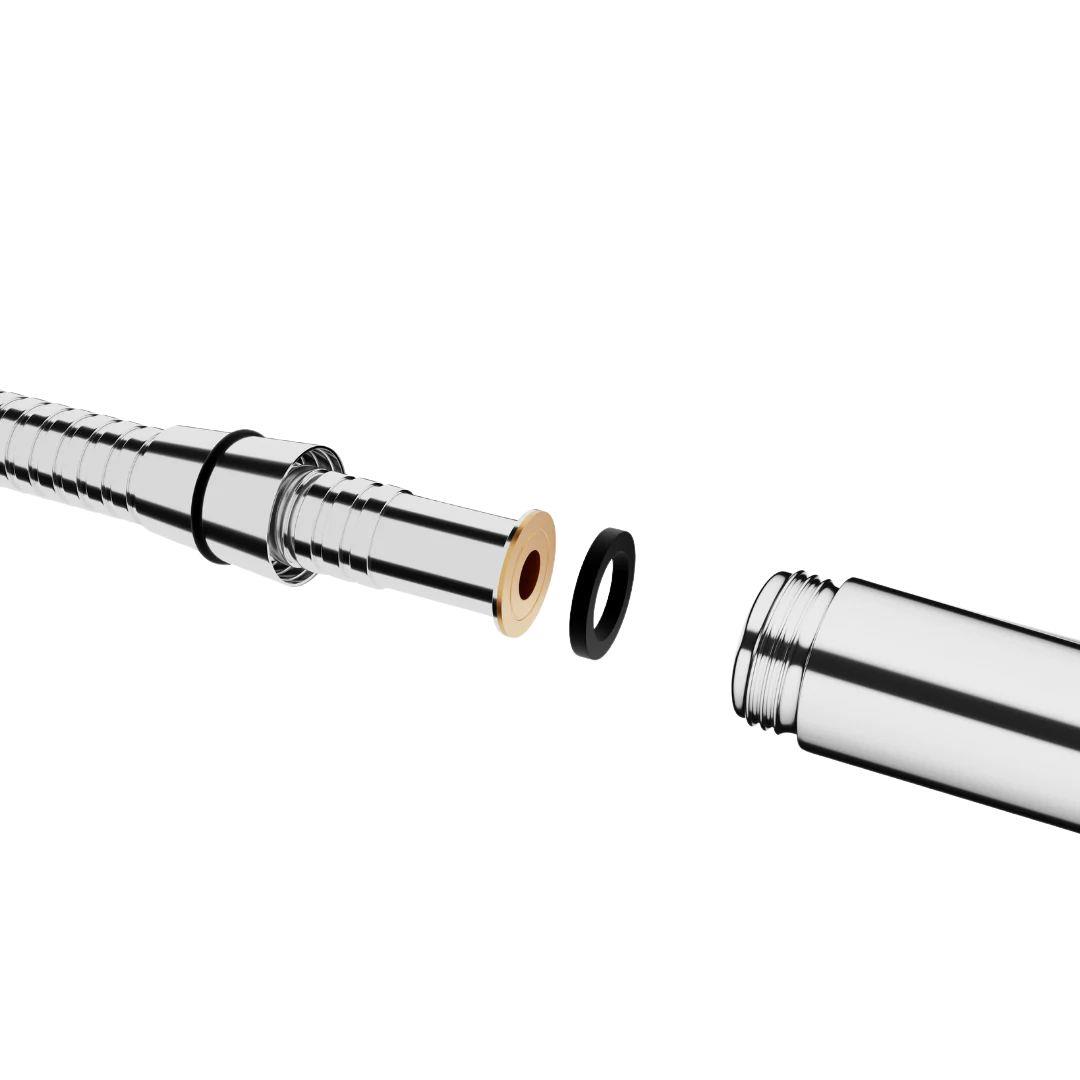 Buy Chrome Muslim Shower Set – High-Pressure SS Head & Pipe – Hatimi ...