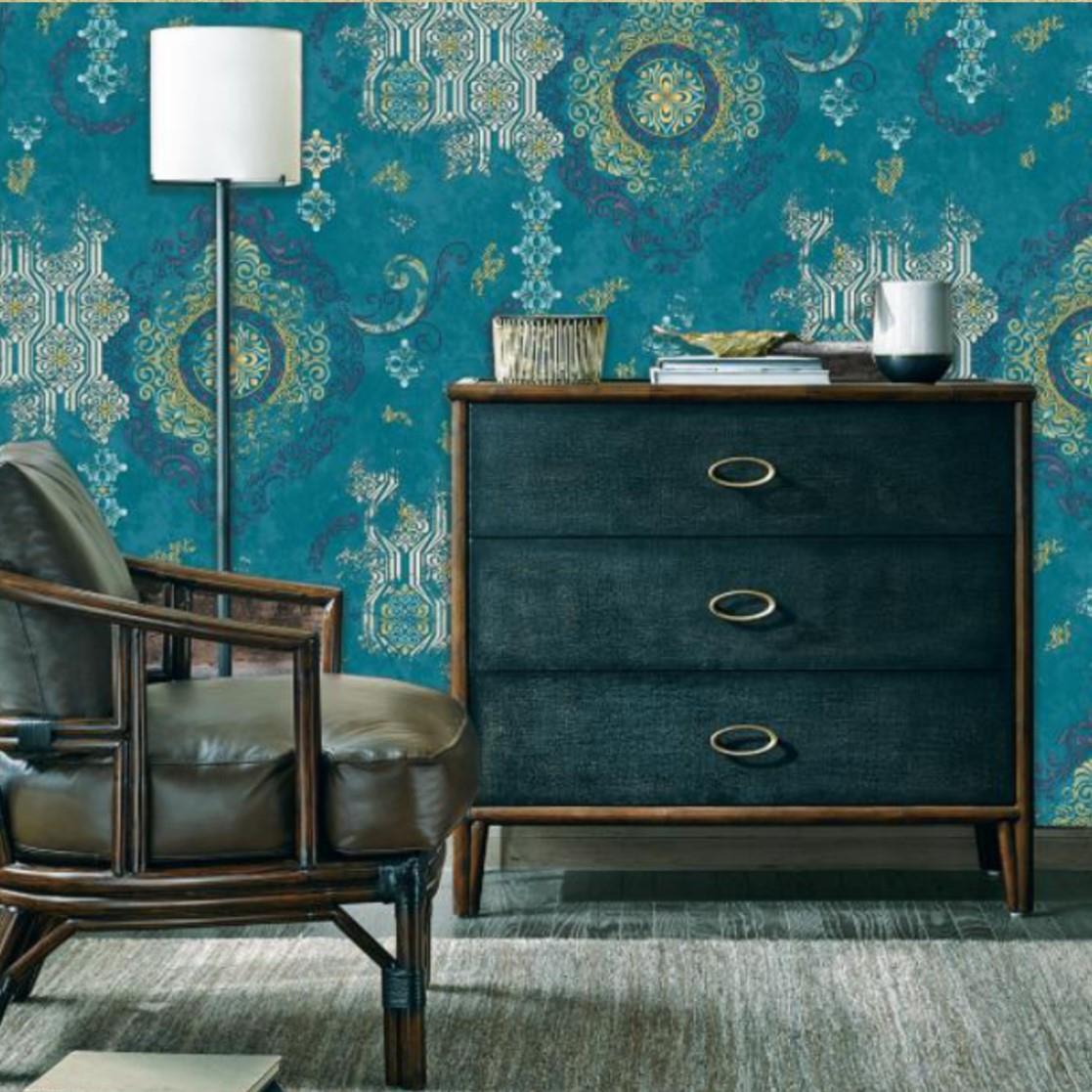 Luxury Pattern Wallpaper Near You – Shop Now at Hatimi Interiors