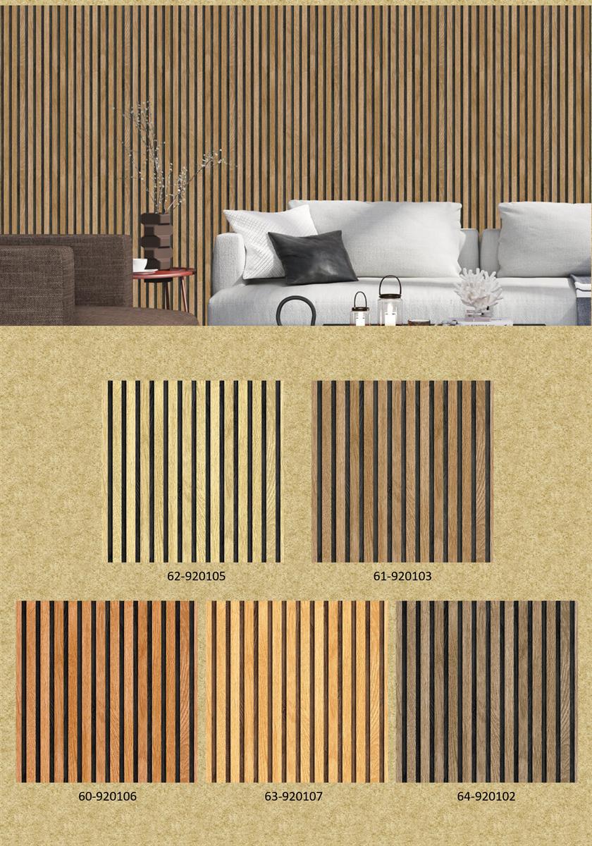 Upgrade Your Walls With Wood Slat Wallpaper – Hatimi Interiors, Cash on ...
