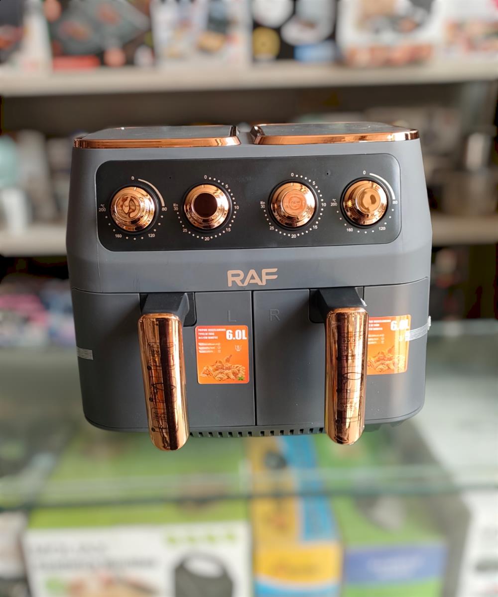 Limited Stock RAF 6+6Litter Air Fryer R.5236 in Pakistan for Rs. 35000. ...