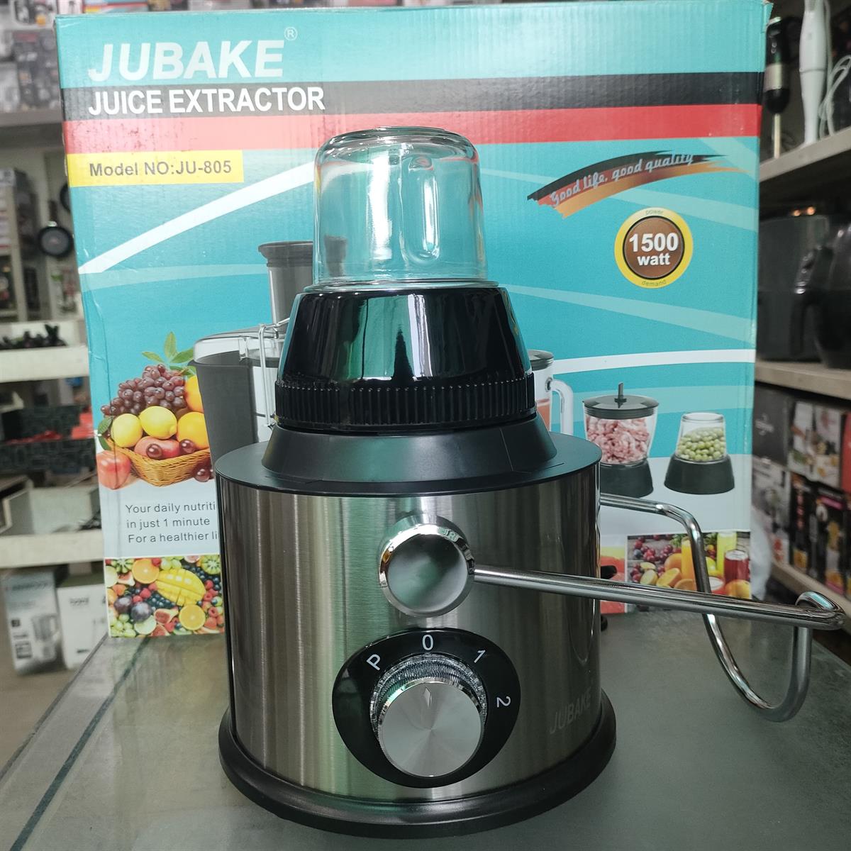 JUBAKE 5 in 1 Electric Juice Extractor Chopper Blender Grinder Multi ...